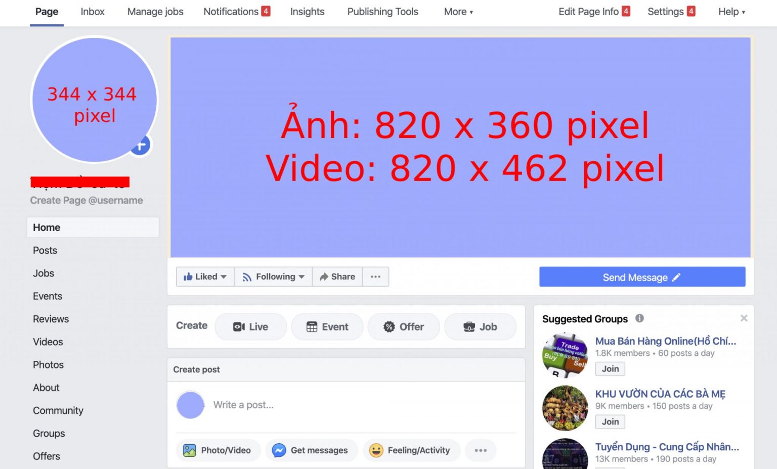 Kích Thước Banner Facebook Fanpage Chuẩn Không Cần Chỉnh • RewMarTech